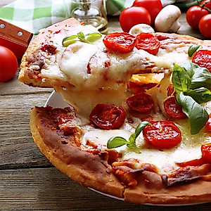 Wooden Handle Stainless Steel Pizza Shovel,10 inches DIY Baking Tools, Cake Cooking Shovel, Cheese Shovel，Pie Cake Holder Triangular Spade Server for Cakes Shovel Baking Flipper (10)