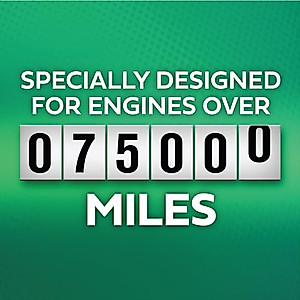 Castrol GTX High Mileage 5W-30 Synthetic Blend Motor Oil, 5 Quarts