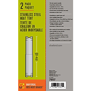 Char-Broil Char-Broil Universal Stainless Steel Heat Tent- 2 Pack