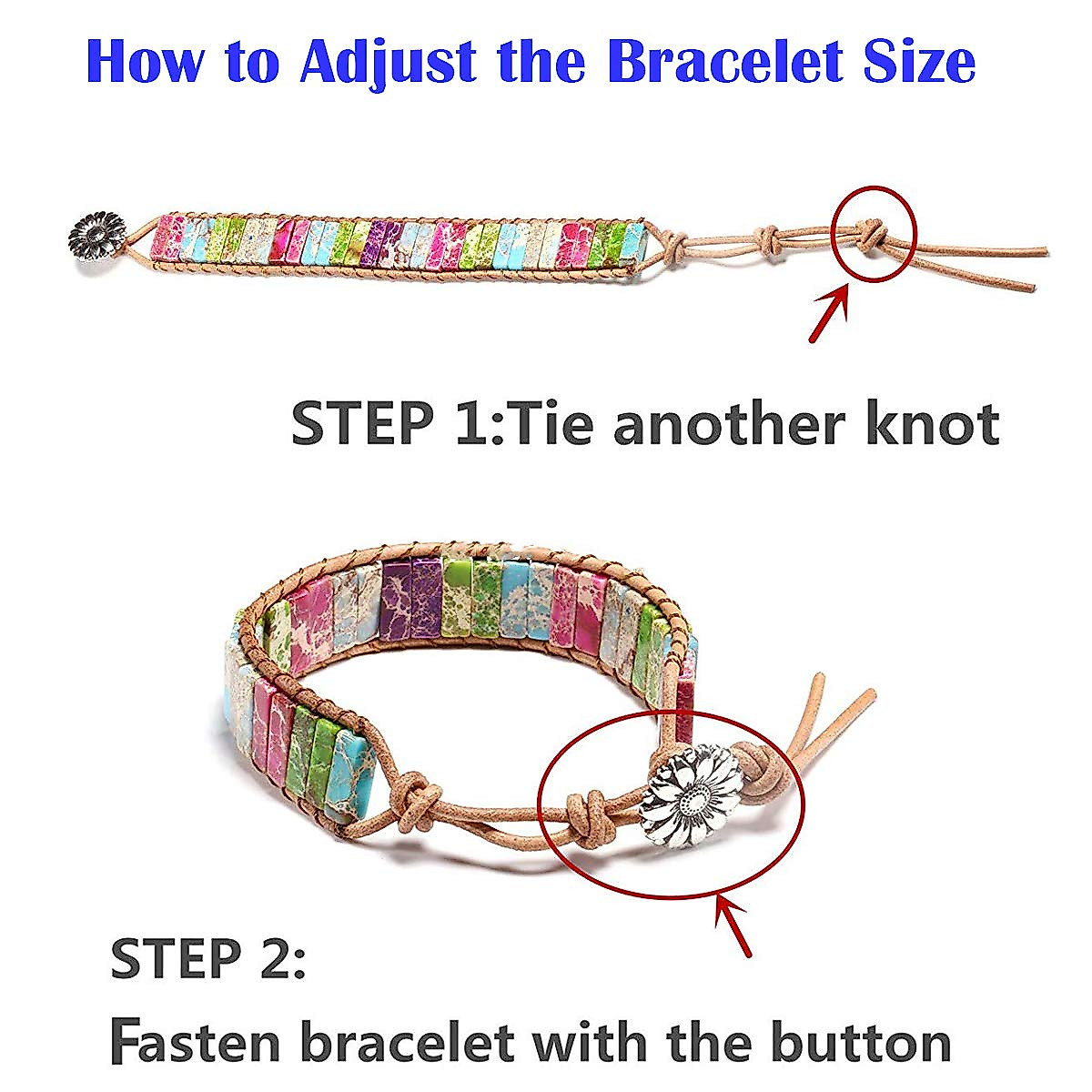 sedmart 7 Chakra Bracelet Weave Bracelets Friendship Gemstone Bracelets Healing Bracelets for Women Fashion Boho Bracelets Jewelry Yoga Bracelets Multicolor Bracelets