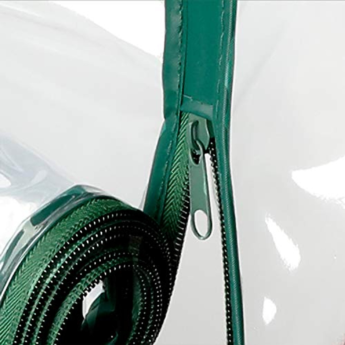 Worth Garden Replacement Cover for 4 Tier Mini Greenhouse - Applicable Size 75'' H x 27'' L x 19'' W - with Roll-Up Zipper Door - Clear Cover Only - G303B00