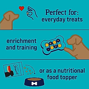 Stewart Freeze Dried Dog Treats, Beef Liver, Grain Free & Gluten Free, 4 Ounce Resealable Tub, Single Ingredient, Made in USA, Dog Training Treats