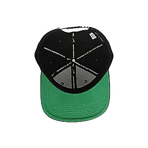 NIKE Mens Pro Futura Snapback Hat Black/Pine Green/White 891284-010,One Size