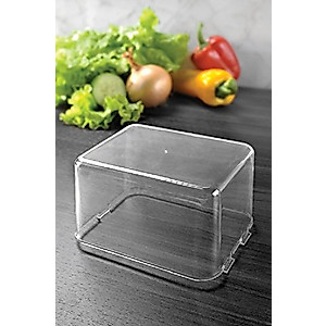 Alligator Vegetable Chopper | Manual Hand Food Chopper with Container | Perfect Onion Chopper and Salad Chopper | Effortlessly Chop, Dice & Slice Vegetables | 3 Stainless Steel Blades Included