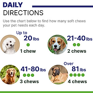 Pawsential Advanced Dog Calming Chews - Anxiety Relief Treats w/Melatonin + Valerian Root - Calm & Sleep Aid Bites - Stress Relief During Fireworks Storms Separation - Anti Anxiety & Aggression Pill