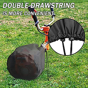 Iceberg Elf Trimmer Engine Waterproof Cover, [3 Pack] 12D x 15.6H inch 600D Heavy-Duty Oxford Ripstop General Weed Eater Edger,Pole Saw,Brush Cutters and Hedge, Weed Eater Covers