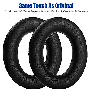 JULONGCR Cloud Revolver S Earpads Replacement Revolver S Ear Pads Cushion Cover Accessories Parts Compatible with Kingston HyperX Cloud Revolver S Gaming Headset.