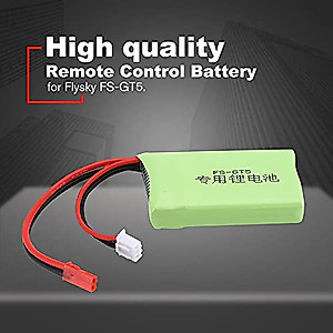profectlen-US 7.4V 1500mAh Rechargeable Remote Control Lithium Battery Transmitter Battery for Flysky FS-GT5 RC Models Parts Toys Battery