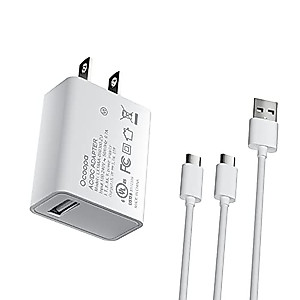 OCOOPA Hand Warmers Charger,15W Charge Adapter, 5Volt USB Wall Charger for U5S, 2-in-1 USB C Charging Cable