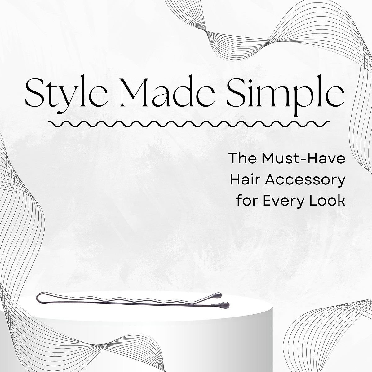 Sta-Rite Bobby Pins 1353 Silver 60 count