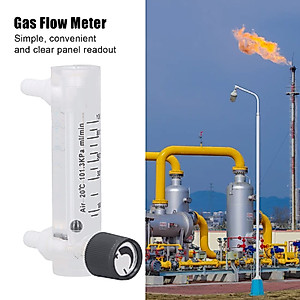YYQTGG Gas Flow Meter Tester, Pool Flow Meter Light Gas Flow Meter Ml/min Durable Adjustable Tig Welders for Control Fuel Tank Measuring Stick Debitmetre GAZ