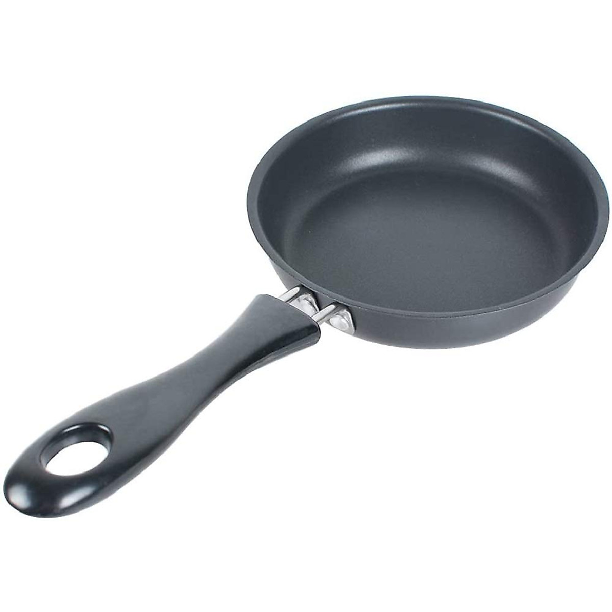 FveBzem Nonstick Frying Pan Round Egg Pan One Egg Fry Pan Egg Pancake Maker Omelet Mini Dishwasher Safe Cookware Small Egg Skillet, PFOA Free, 4.72 Inch(12cm)