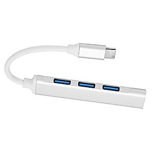 USB C Hub, 4 in 1C to USB OTG Hub Adapter, Portable Docking Station with USB 3.0 & USB 2.0, Multiport Splitter Compatible with Windows XP/Vista/7/8/10/OS/X