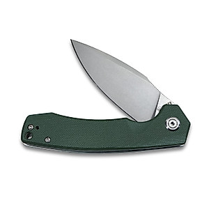 KUBEY Calyce KU901G Pocket Knife Durable D2 Blade and Ergonomic Handle with Deep Carry Pocket Clip