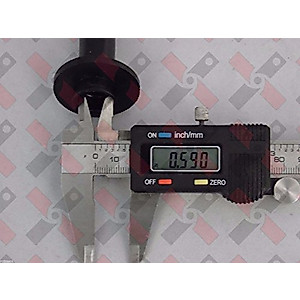 KUANG No Cap Eagle Gas Can Replacement Spouts Rubber Spout and Stopper Jerry Can 1.5