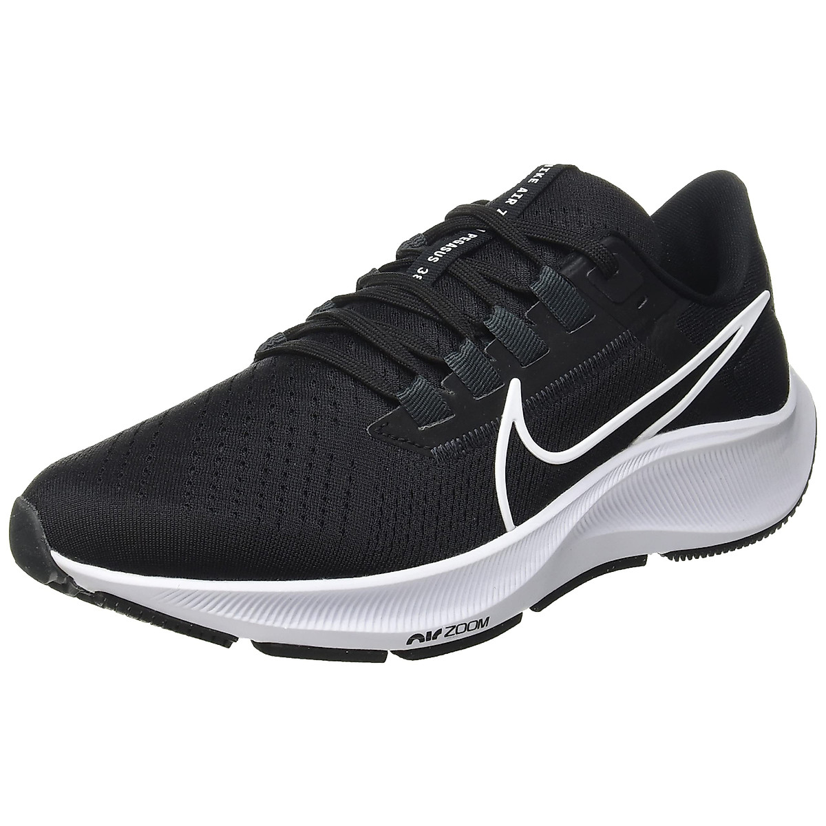 Nike Women's Running/Jogging Shoe, Black White Anthracite Volt, 10.5 US