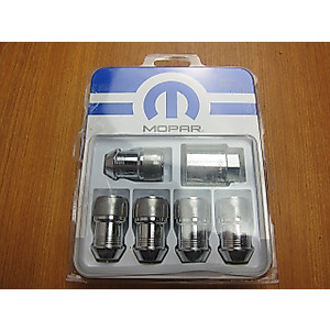 Jeep Wrangler JL Wheel Lock Locking Lug Nut Kit Mopar OEM