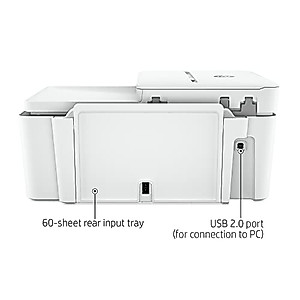 HP DeskJet 4133e All-in-One Printer with Bonus 6 Months of Instant Ink,White