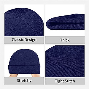Pickle Slut Logo Knitted Hat Woolen Hat Warm Fashion Outdoors Caps Unisex Navy Blue