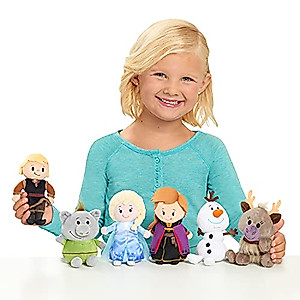Disney Frozen 2 Stylized Plush Collector Set, Includes Anna, Elsa, Kristoff, Olaf, Sven, and Troll, Kids Toys for Ages 3 Up by Just Play