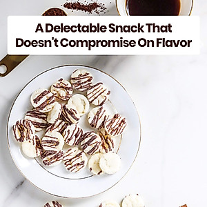 Drizzilicious S'mores 10 Pack | Mini Snack Chocolatey Rice Cakes | Vegan Air Popped Chia, Quinoa, Flax Smore Snacks