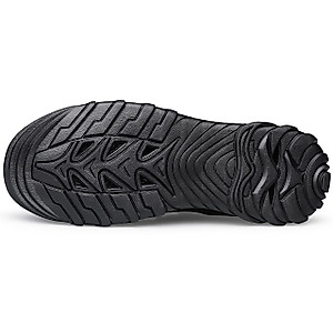 DOUSSPRT Womens Walking Shoes Slip On Hypersoft Sock Tennis Water Sneakers Fashion Casual Mesh Comfortable Athletic Breathable Running All Black Size 8.5