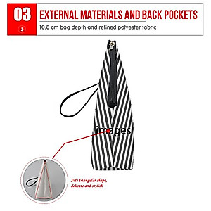 GIFTPUZZ Yellow White Butterfly Makeup Bag for Women Leather Large Cosmetic Bag Travel Lightweight Waterproof Toiletries Bag Christmas Halloween Gifts