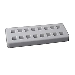 Spectro Cuvette Rack/Holder Polypropylene 16-Place 5pcs