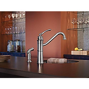 Moen 87999SRS 1H SRS KT Faucet W/Spray, 9, Spot Resist Stainless