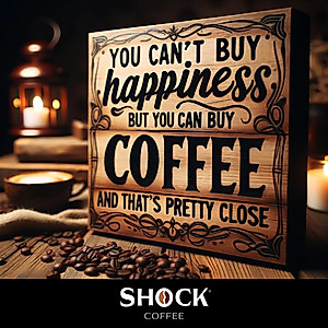 Shock Coffee Espresso 9.5 - Single Serve Cups, Robust Flavor with a Smooth Finish, Fresh Look Bolder Taste