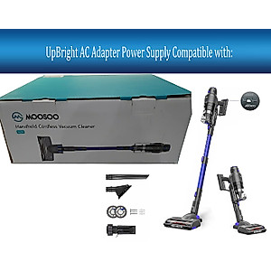 UpBright 31V AC/DC Adapter Compatible with MOOSOO K23 Pro K23Pro K20 25.9V Li-ion 2200mAh Lithium-ion Liion Battery Cordless Vacuum Cleaner 3YE GQ18-310050-AJ GQ18-310050-AK 500mA Power Supply Charger