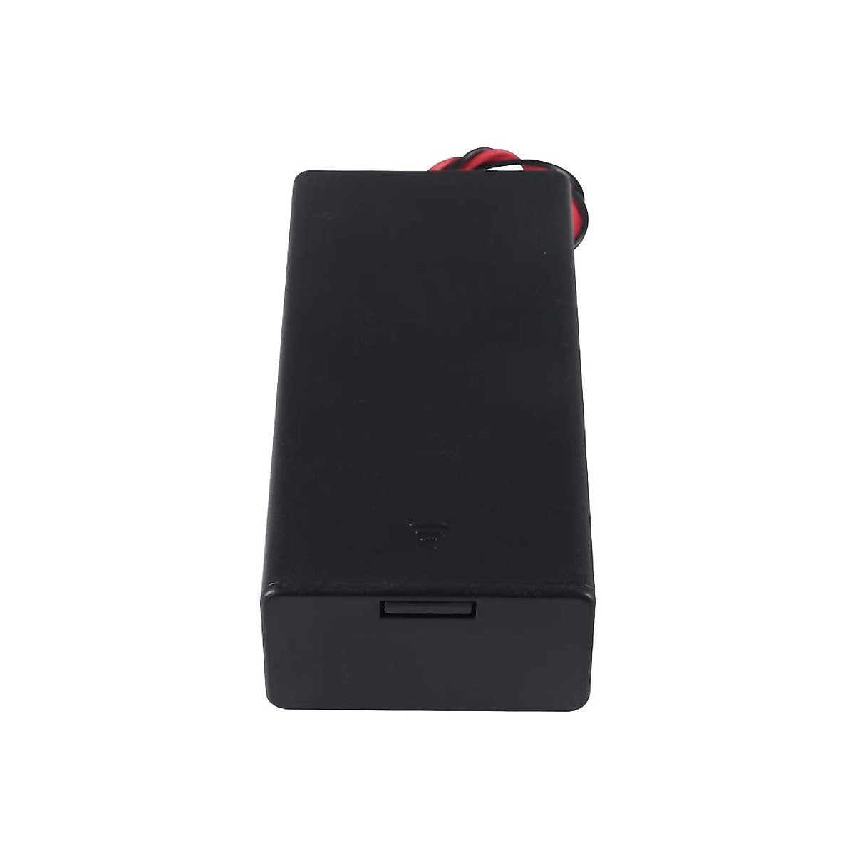 2Pcs18650 Battery Storage Case 2 Slots x 3.7V for 2x18650 Batteries Holder Box Container with ON/Off Leads and Switch