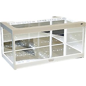 White Collectible Display Show Case Illumicase+ with LED Lights & Mirror Base & Back for 1/64 1/43 1/32 1/24 1/18 Scale Models by Illumibox MJ7710 MW
