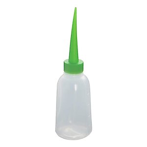 Aicosineg 100ml Translucent Lab Squeeze Bottle 3.38oz Plastic Glue Oil Bottle for DIY Label Tattoo 5pcs