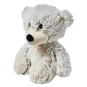 Marshmallow Bear Warmies - Cozy Plush Heatable Lavender Scented Stuffed Animal