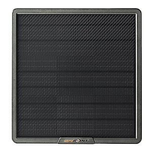 SPYPOINT Solar Panel SPLB-22 for Trail Camera with Internal Battery for Outdoor Trail Camera Solar Panel - 15,000 mAh Battery Capacity, 12v, 9V and 6V Power outlets with DC Charger Included