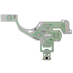 MMOBIEL Flex Ribbon Conductive Film Keypad Replacement for PlayStation PS4 Controller Dualshock 4 JDS-030 Incl (+) Screwdriver