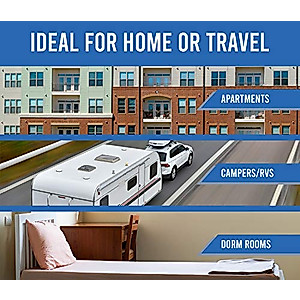 Farberware Professional FCD06ABBWHA Compact Portable Countertop Dishwasher with 6 Place Settings and Silverware Basket, LED Display, Energy Star, White