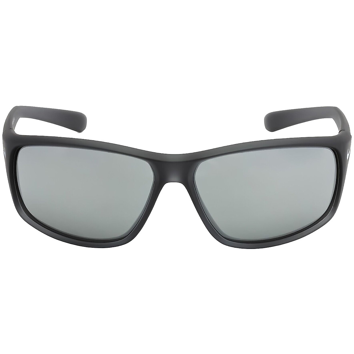 Nike EV1134-010 Adrenaline Sunglasses Matte Anthracite/Silver Frame Color, Grey with Silver Mirror Lens Tint