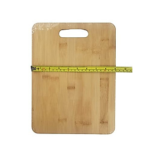 (Set of 12) 12x9" Bulk Plain Rectangular Blank Bamboo Cutting Boards