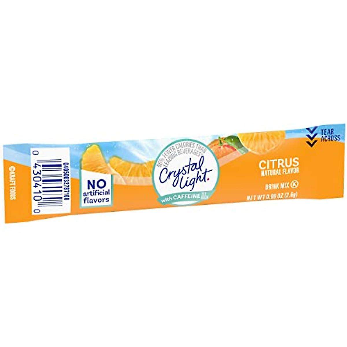 Crystal Light Sugar-Free Energy Citrus On-The-Go Powdered Drink Mix 10 Count