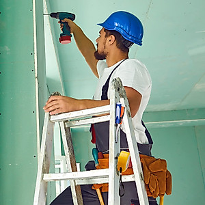 Tape Measure Clip Tape Measure Holder Bench Belt Universal Tool with Screws Stainless Steel Tool Hanger Storage Dock for Mount Drill Power Tape Measures and Belt Clips (6 Pcs, Silver)