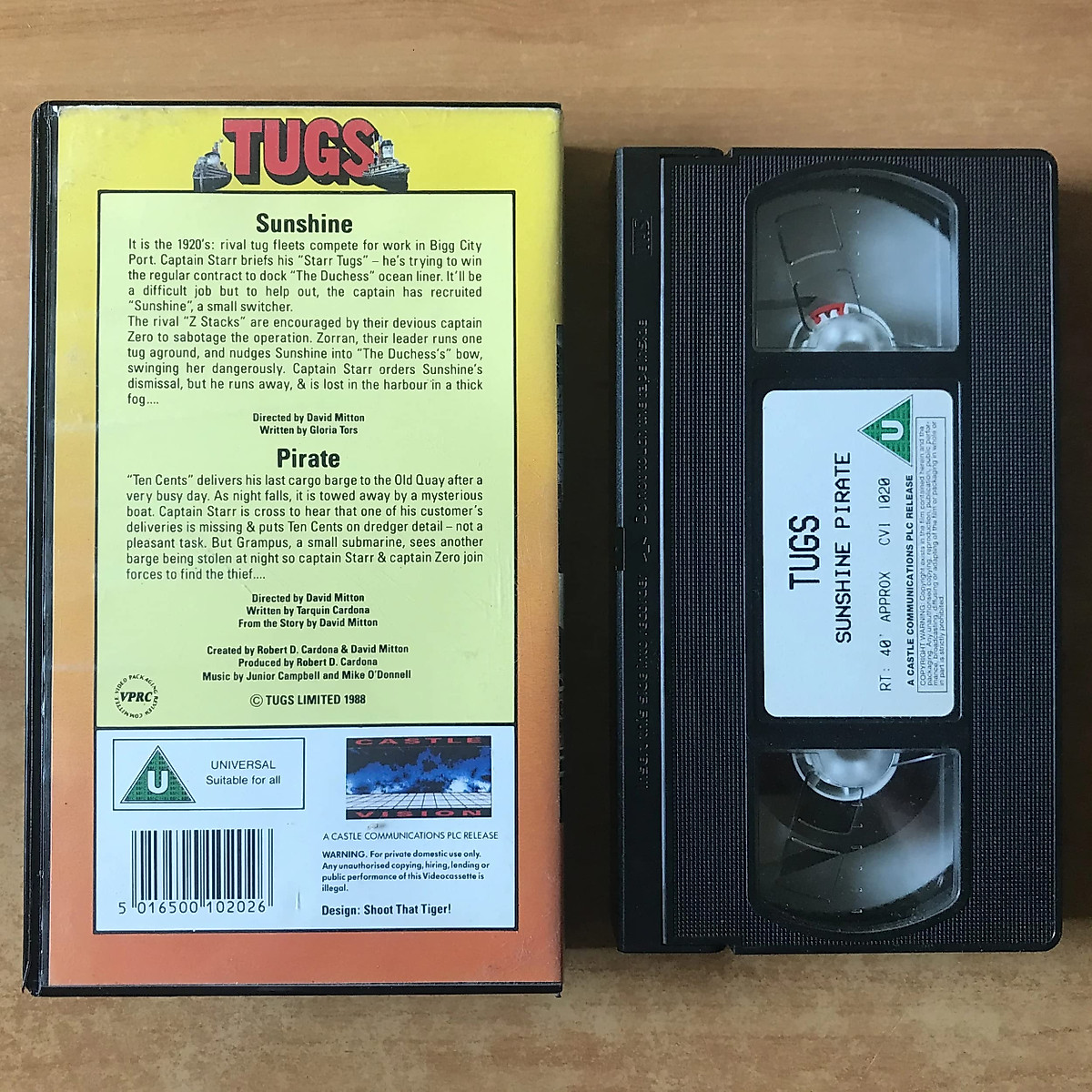 Tugs: Sunshine/Pirate [VHS] [1989]
