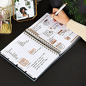 The Happy Planner Sticker Pack for Calendars, Journals and Projects –Multi-Color, Easy Peel – Scrapbook Accessories – Colorful Boxes Theme – 100 Sheets, 1985 Stickers Total