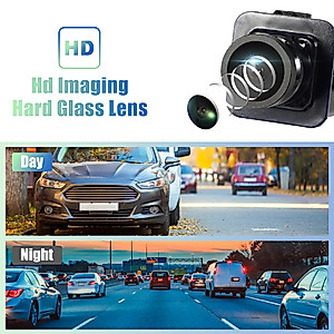 X AUTOHAUX Back Up Camera EL3T-19G490-AA Rear View Park Assist Reverse Camera with Pry Bar for Ford F-150 2011-2014