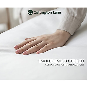 Cot Fitted Sheet 33 x 75-100% Egyptian Cotton - Cot Size 33 x 75 Fitted Sheet Only - Fitted Cot Sheet Perfect for Narrow Twin, Camp Bunk Beds, Camping Cot, Guest Bed Replacement(Cool Grey Solid)