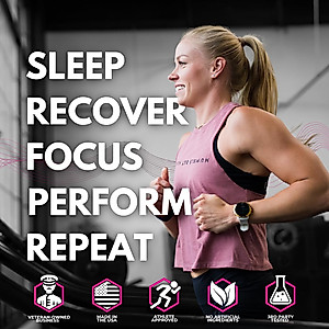 All-Natural Melatonin Gummies for Recovery, Immunity, & Sleep Support | Melatonin & Organic Ashwagandha KSM-66 | Chaga & Turkey Tail Mushroom | VitAlign Antioxidant Polyphenols & Vitamin D3 | 60-Count