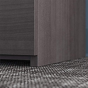 Bush Business Furniture Office 500 5 Shelf Bookcase with Doors