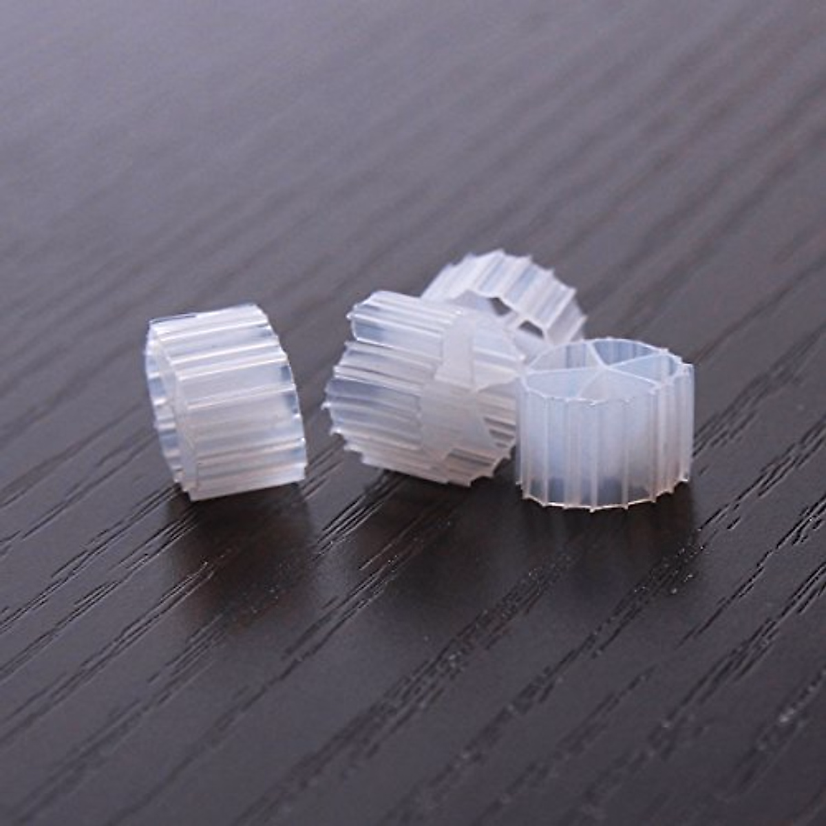 AQUANEAT Aquarium Moving Bed Filter Media 1 Gallon for Fish Tank Sump Koi Pond Aquaponics Aquaculture Hydroponics (S)