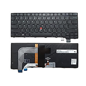 LXDDP Laptop Replacement US Layout Backlit Keyboard for Lenovo ThinkPad T460s T470s (Not Fit T460 T460p T470 T470p) 00PA452 00PA482 SN20H42364, Black